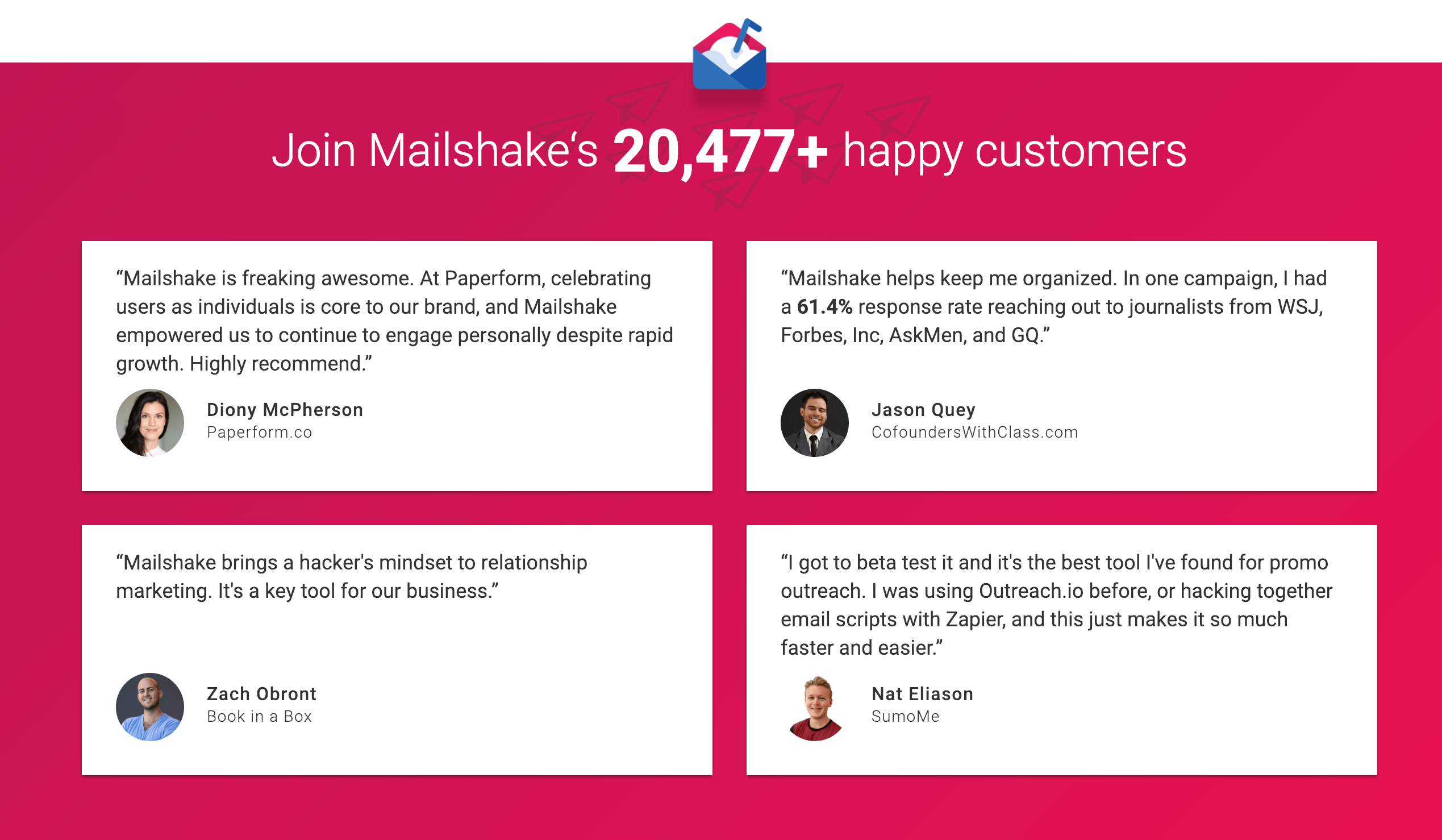 Pricing Plans Mailshake