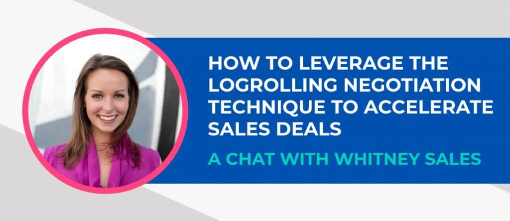 How to Leverage the Logrolling Technique in Sales Negotiations