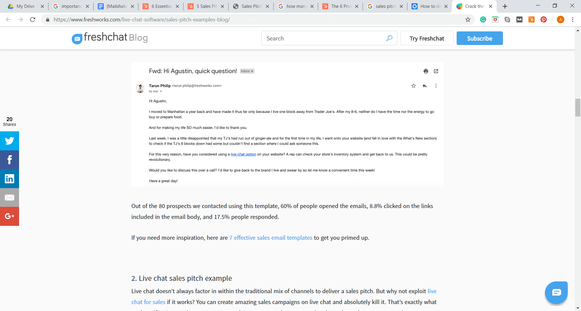 The Anatomy of a Great Sales Pitch (With Examples)